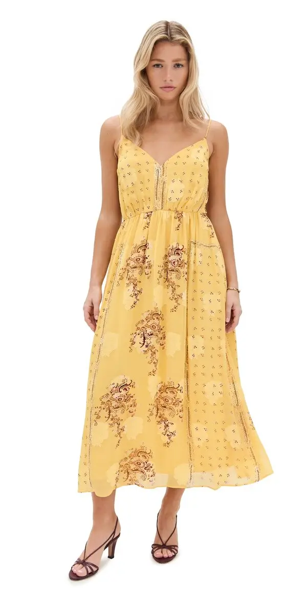 Ulla Johnson Elena Cami Midi Dress