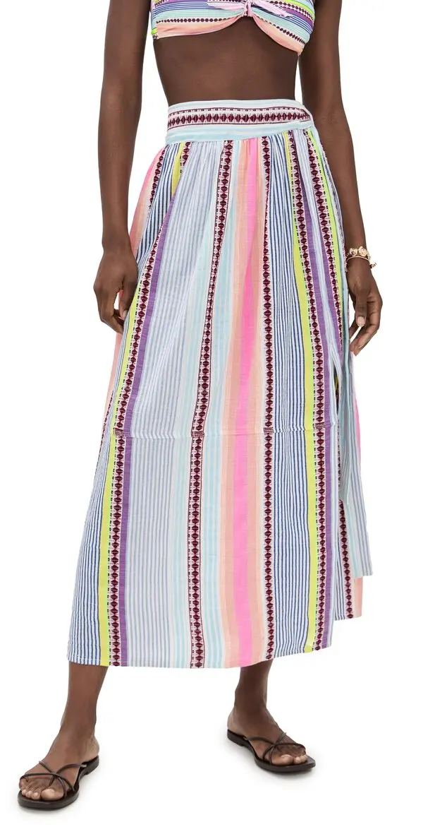 LEMLEM Tola Striped Skirt
