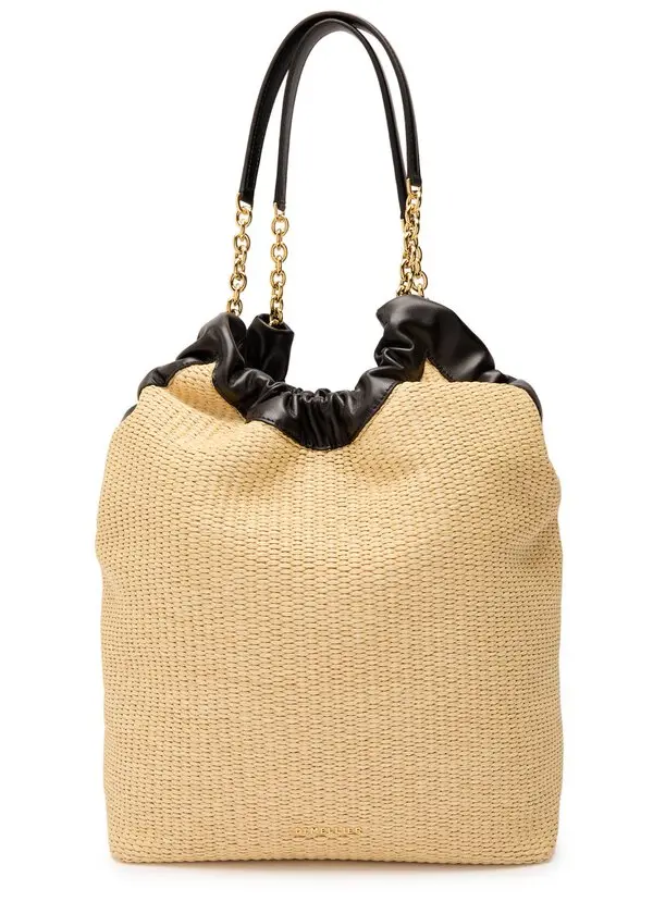 DEMELLIER Miami Raffia Tote - Natural