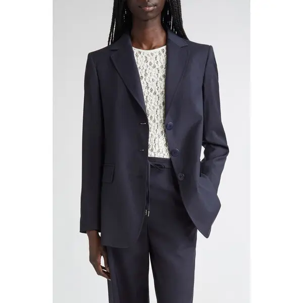 MAX MARA STUDIO Virgin Wool Blazer