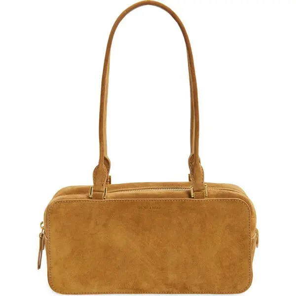 Veronica Beard Suede Shoulder Bag