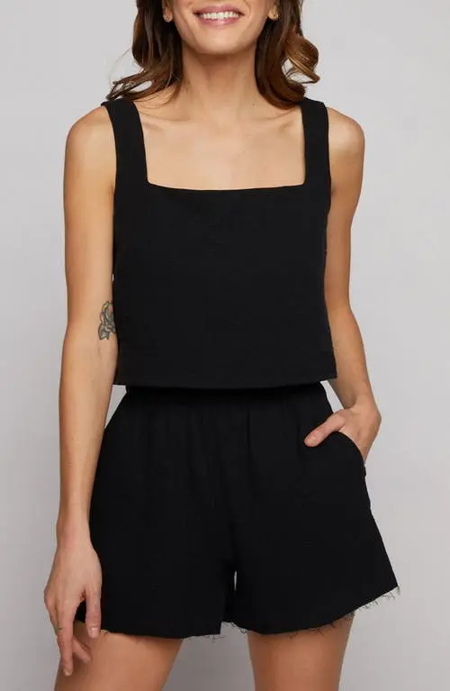 SUNDAY RITUAL Double Bubble Cotton Crop Tank