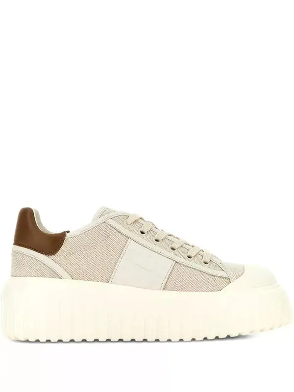 Hogan H-stripes Sneakers - Neutrals