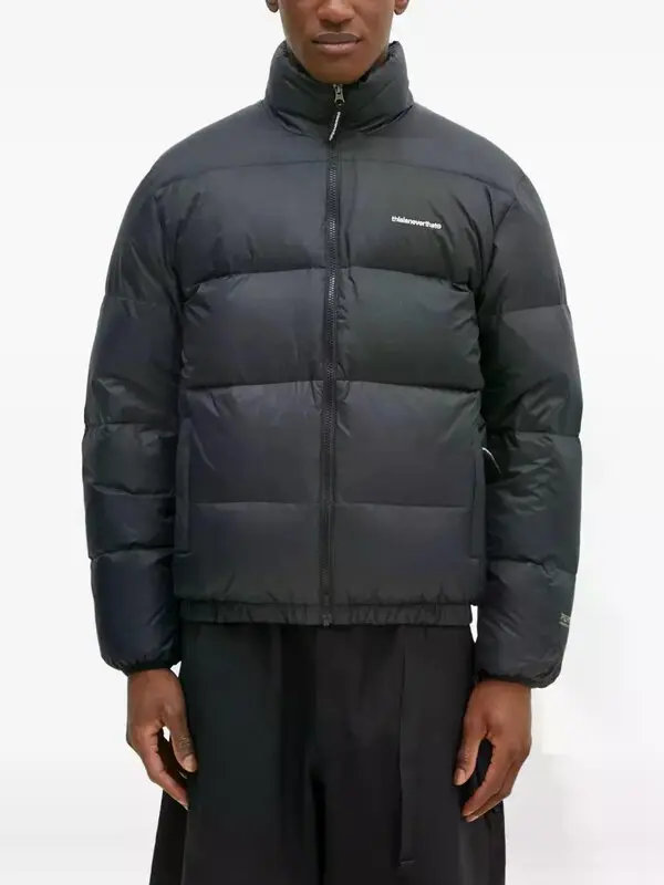 THISISNEVERTHAT Logo-print Padded Jacket - Black