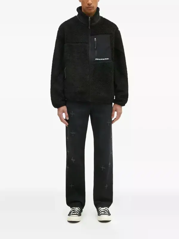 THISISNEVERTHAT Logo-print Zip-up Jacket