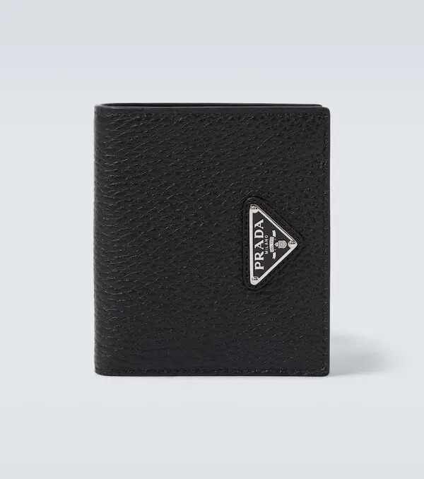 Prada Logo Leather Wallet