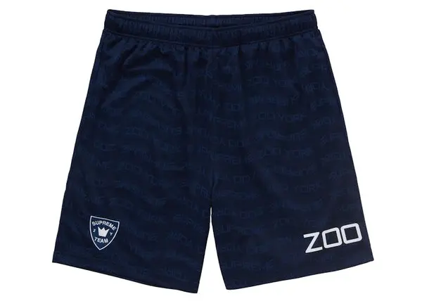 Supreme Zoo York Soccer Short - Navy Blue
