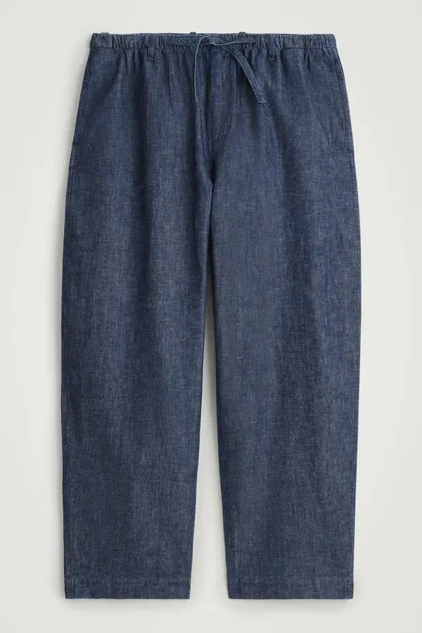 Cos Barrel-leg Denim Pants