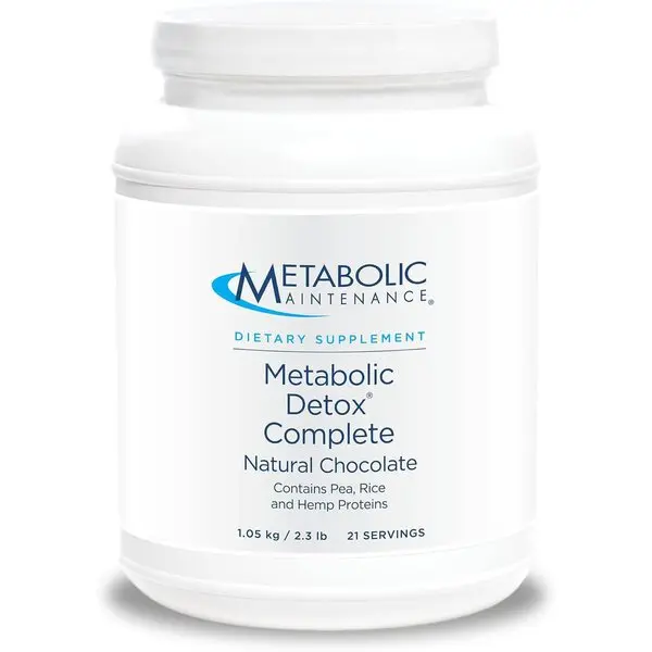 METABOLIC MAINTENANCE Metabolic Detox Complete Natural Chocolate 1050 Grams