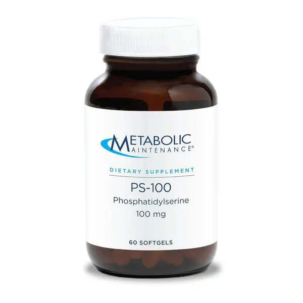 METABOLIC MAINTENANCE Ps-100 Phosphatidylserine 100mg 60 Softgels