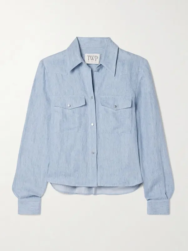 TWP Carter Hemp Denim Shirt