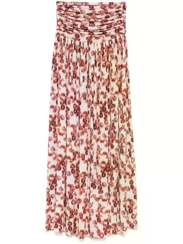 Isabel Marant Gwendy Maxi Skirt - Pink