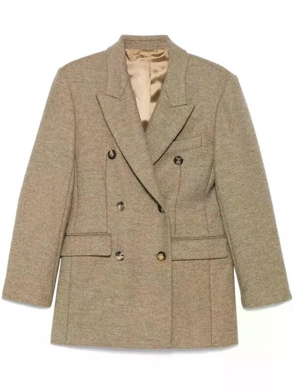 Isabel Marant Isidora Coat - Neutrals