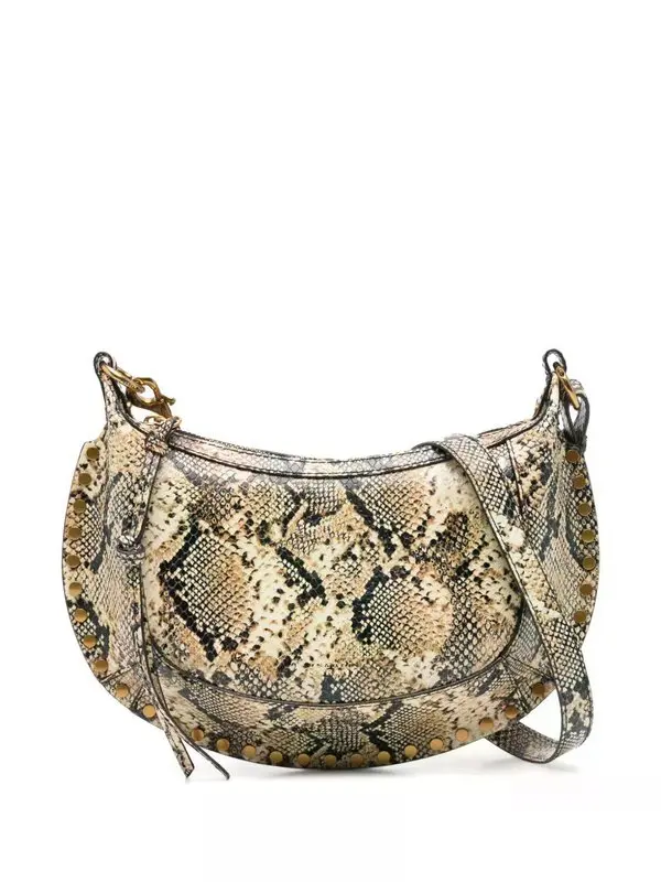 Isabel Marant Oskan Moon Shoulder Bag - Neutrals