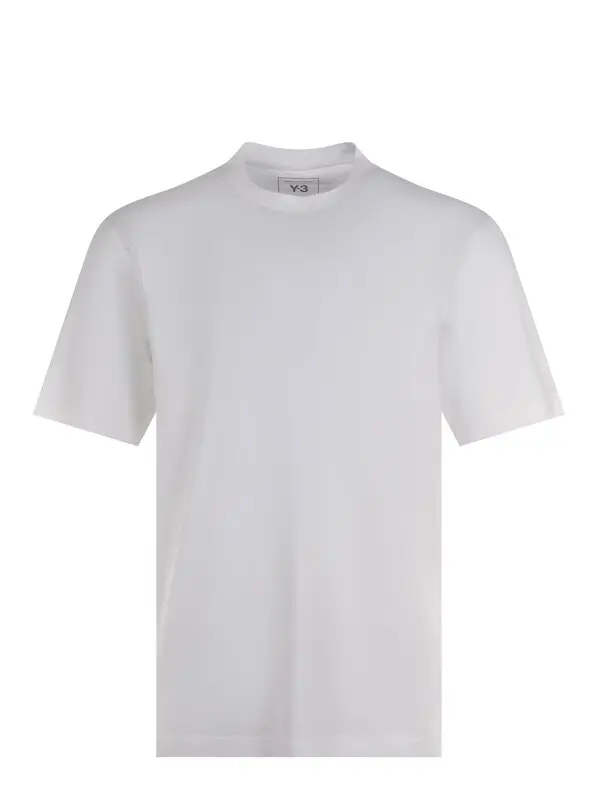 Y3 Cotton T-shirt - White