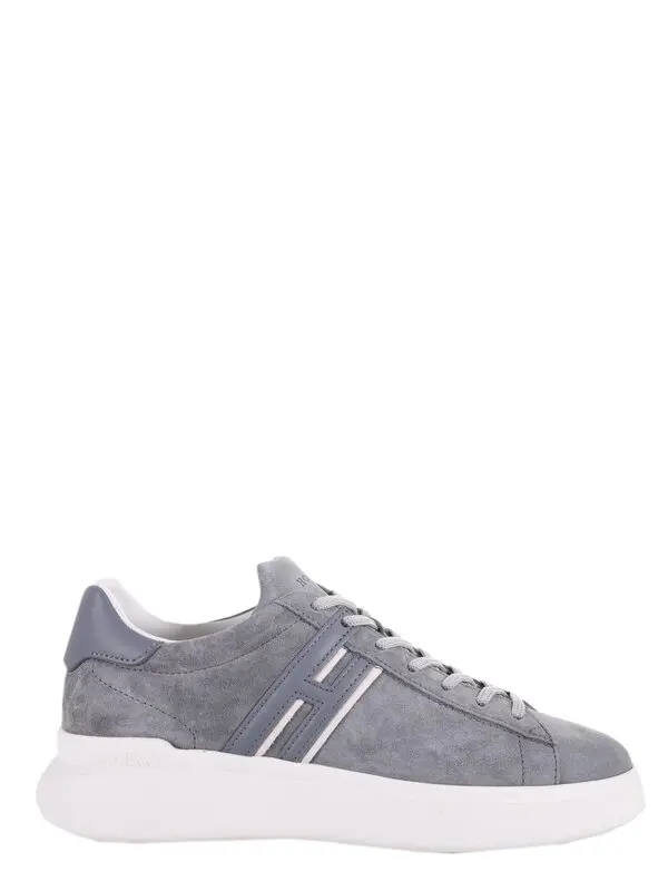 Hogan Suede Leather Sneakers - Grey
