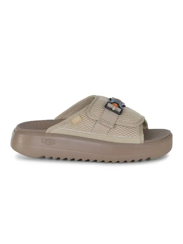 UGG Maxxer 2.0 Fabric Slippers - Beige