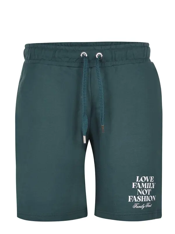 FAMILY FIRST Cotton Shorts - Green