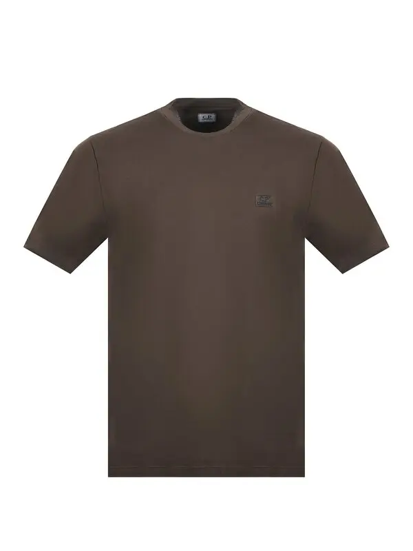 C.P. COMPANY Cotton T-shirt - Brown