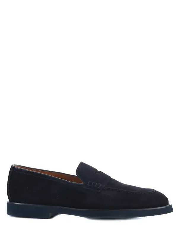 DOUCAL'S Suede Moccasins - Blue