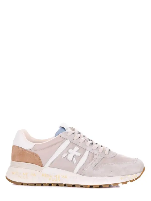 Premiata Suede And Nylon Sneakers