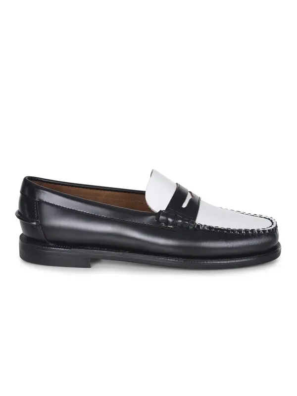 SEBAGO Leather Dan Loafers - Black