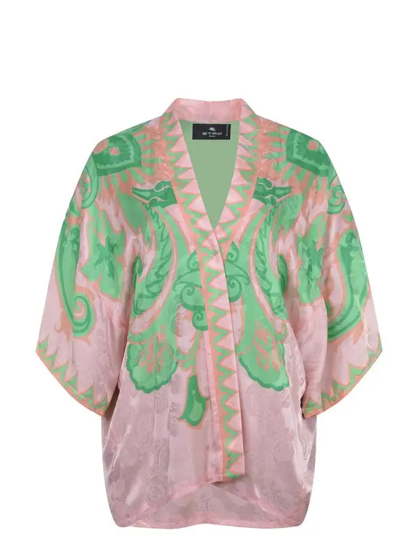 Etro Silk Blend Jacket
