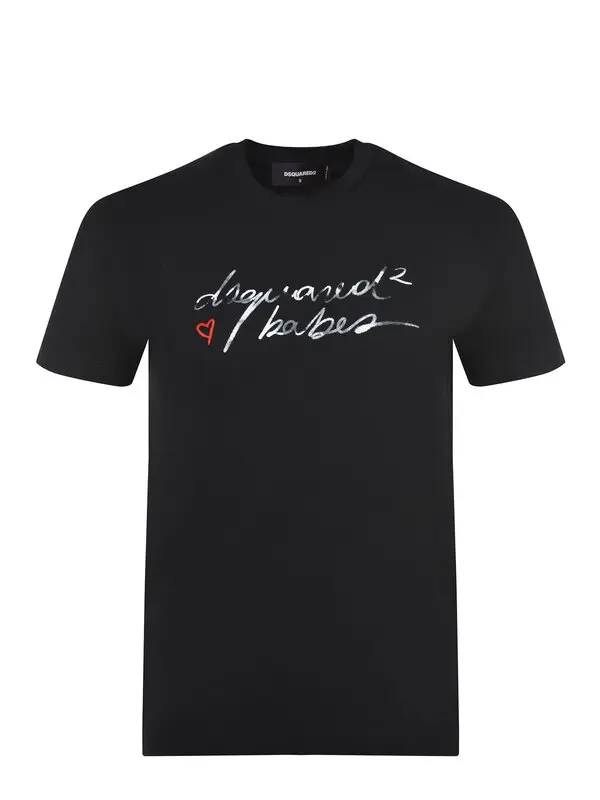 Dsquared2 Cotton T-shirt - Black