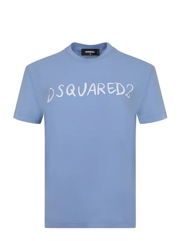 Dsquared2 Cotton T-shirt - Light Blue