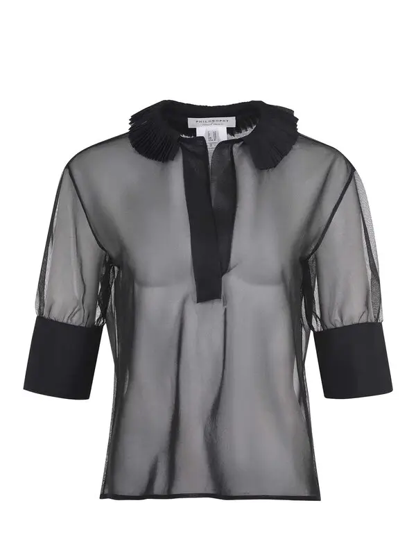 PHILOSOPHY BY LORENZO SERAFINI Polyester Shirt