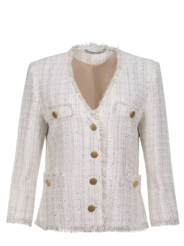 Tagliatore Dharma Jacket - Beige