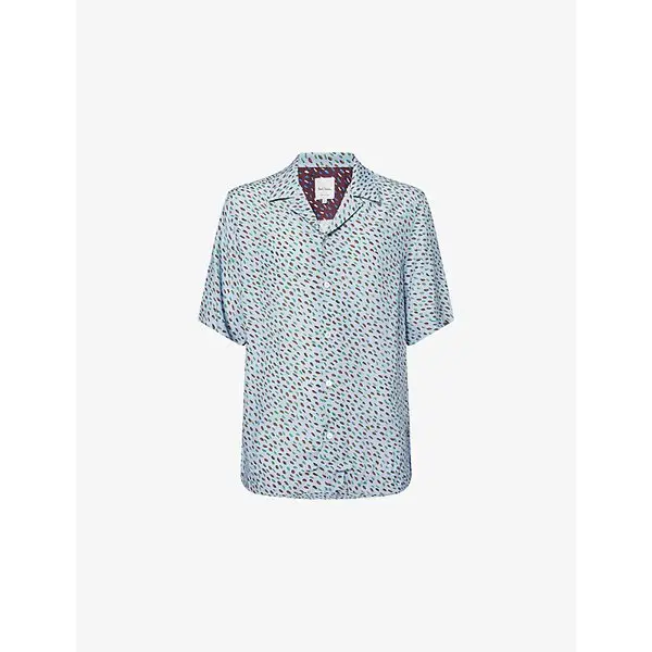 Paul Smith Graphic-print Regular-fit Woven Shirt