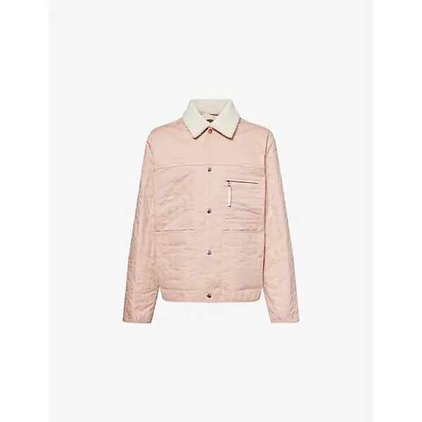 Moncler Cotton-blend Jacket - Peach