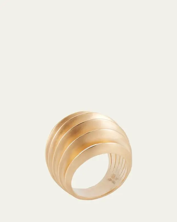 GIORGIO B 18k Yellow Palma Ring