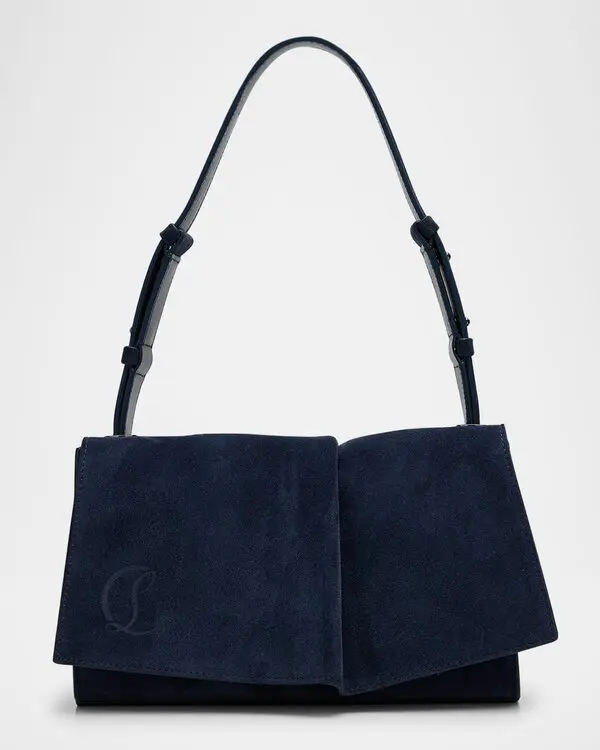 CHRISTIAN LOUBOUTIN Baggy Small Shoulder Bag - Bl1u Navy