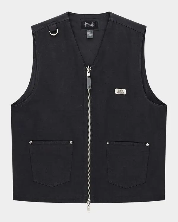 Ksubi Battler Full-zip Vest - Black