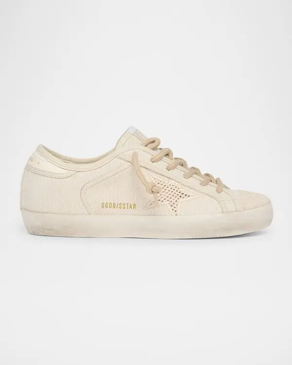 Golden Goose Super-star Canvas Low-top Sneakers
