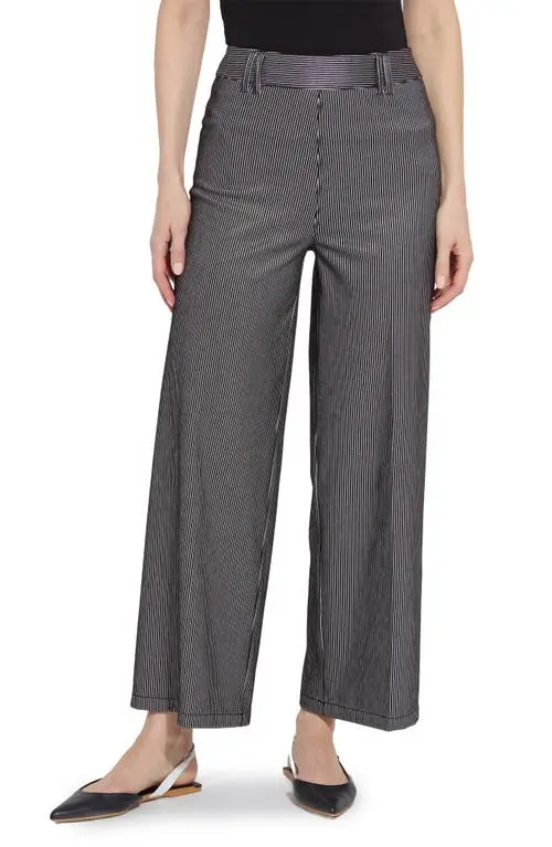 Lyssé Darlene Stripe High-waisted Wide Leg Pants