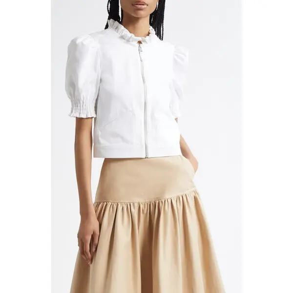 Cinq À Sept Anabella Puff Sleeve Jacket