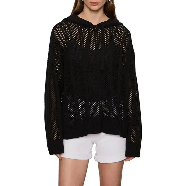 Sanctuary Open Knit Hoodie