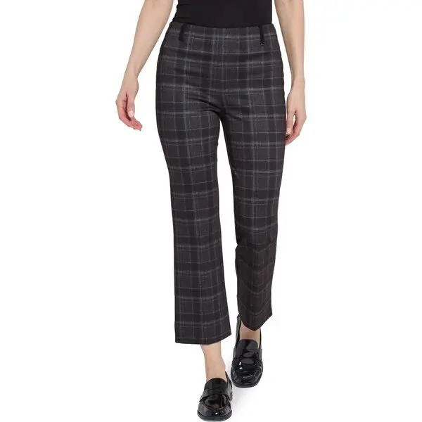 Lyssé Plaid Ankle Pants