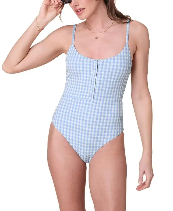 ANDIE Snap Scoop Neck One-piece