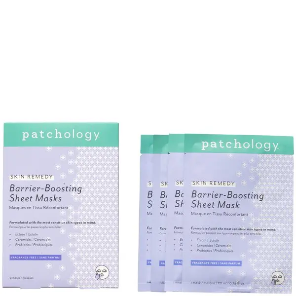 PATCHOLOGY Skin Remedy Barrier-boosting Sheet Mask4 Pack