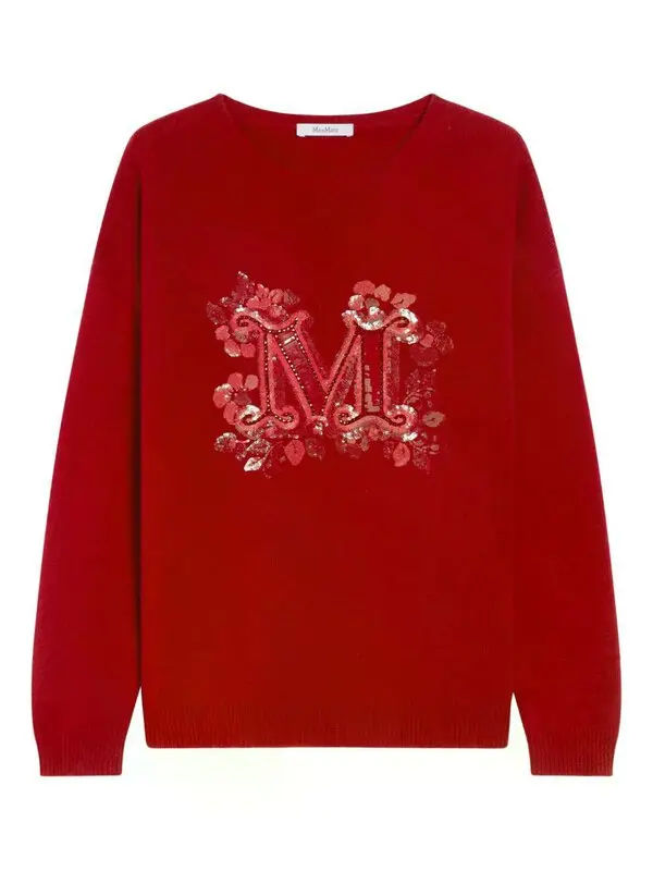 Max Mara Sequin-embellished Jumper