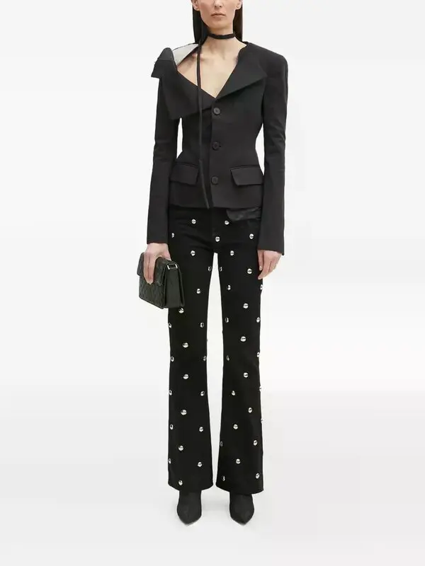 Fiorucci Embellished Flared Jeans