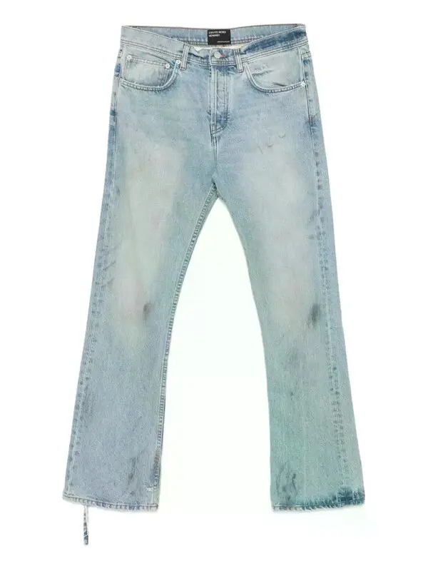Enfants Riches Déprimés Distressed Faded-effect Jeans