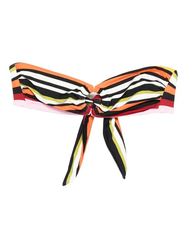 CALA DE LA CRUZ Sandra Bikini Top - Orange