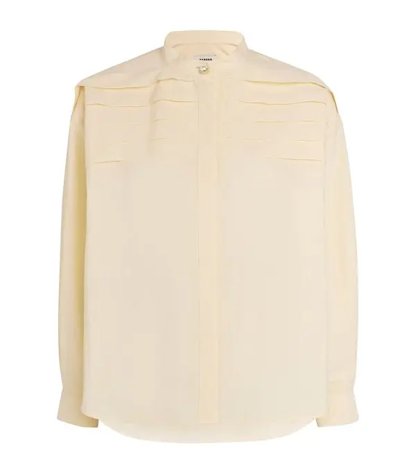 Sandro Frill-trim Blouse