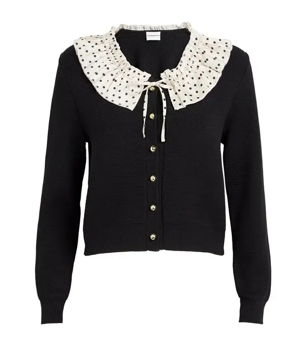 Claudie Pierlot Knitted Collared Cardigan