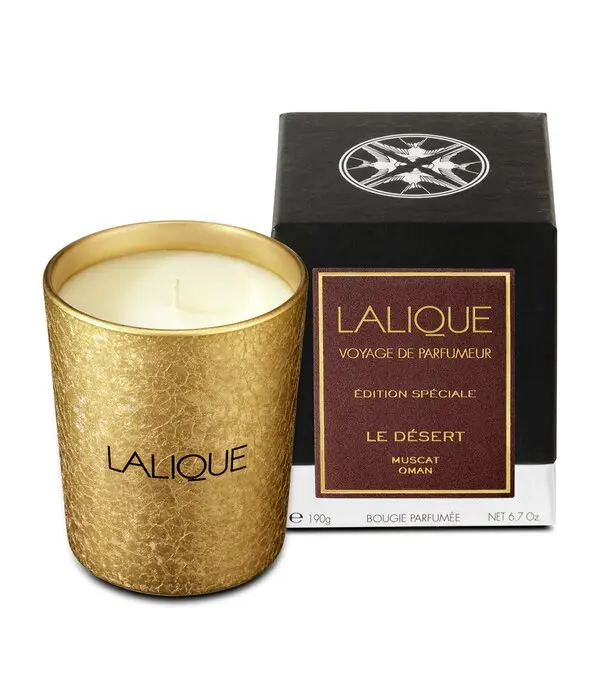 Lalique Le Désert Muscat Candle